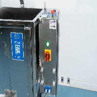 PALL 200 Liter Stainless Steel Single Use Mixer | Surplus Solutions